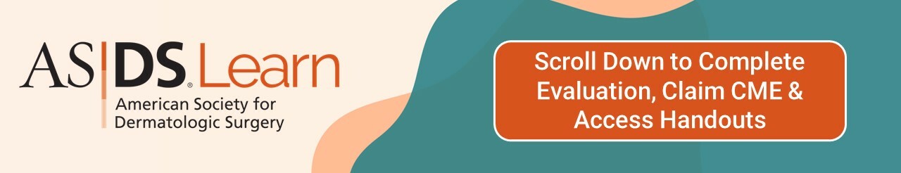 2023 ASDS Annual Meeting Pre-Conference Chemical Peel Workshop ...